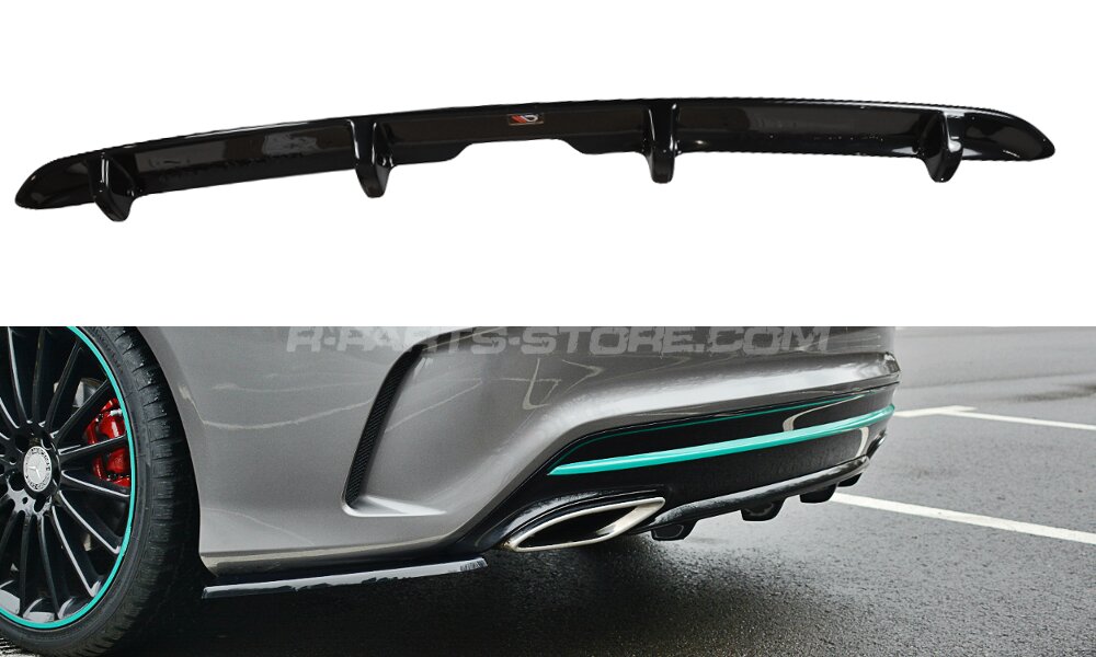 Maxton Design Diffusor Heckansatz - Mercedes CLA C117