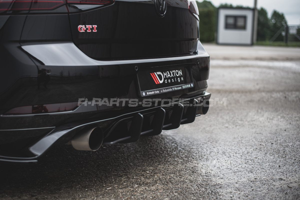 Maxton Design Rear Bumper - VW Golf 7 GTI TCR