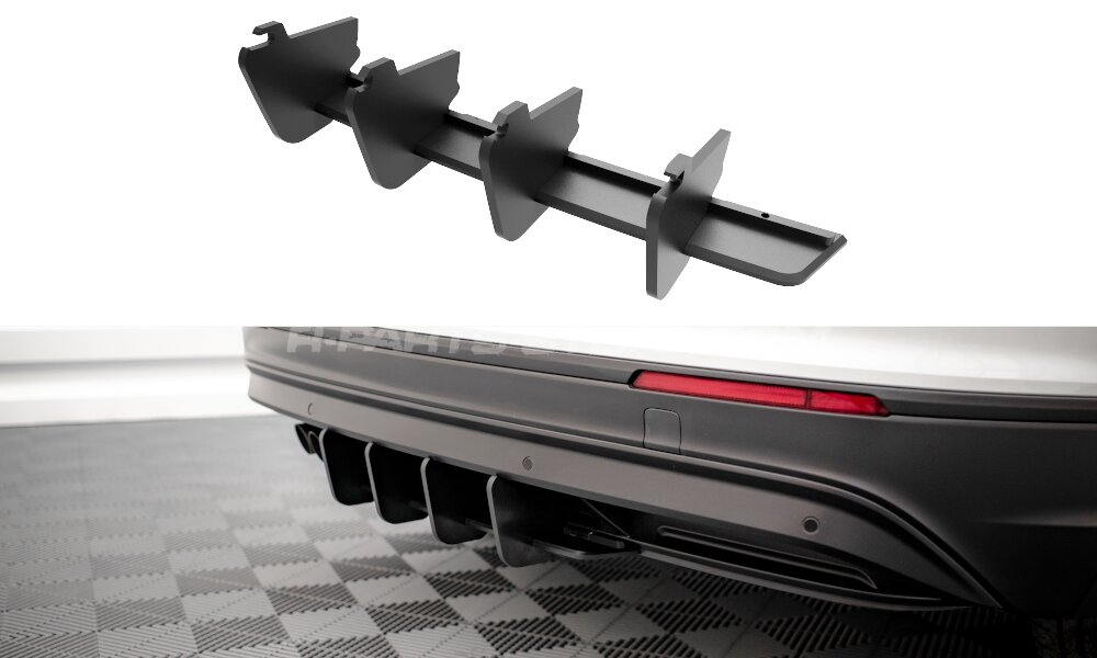 Maxton Design Street Pro Rear Bumper - VW Tiguan MK2