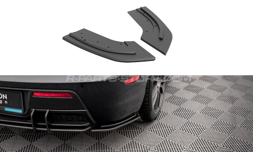 Maxton Design Street Rear Extension Flaps - Mazda 3 MPS