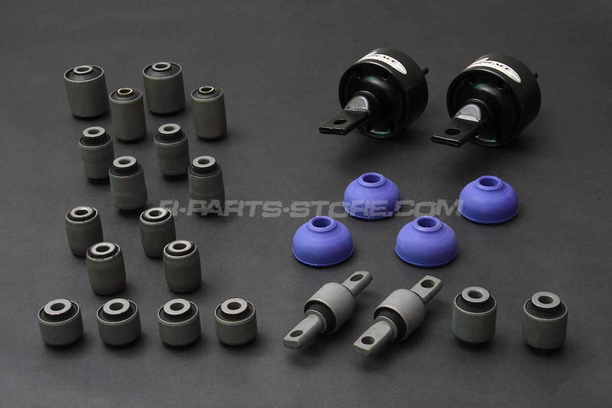 Hardrace Complete Bushing Kit - 88-91 Honda Civic / CRX