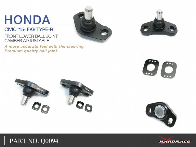 Hardrace Camber Kit - 17+ Honda Civic FK8