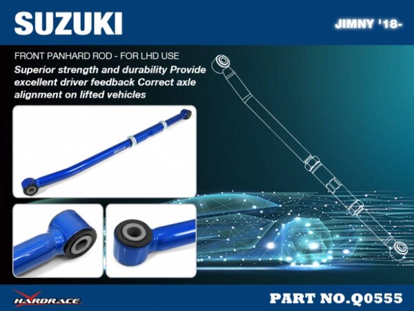 Hardrace Panhard Rod - 18+ Suzuki Jimny